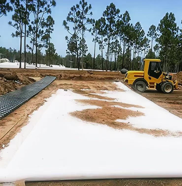 High-Performance Woven Geotextile Fabric for Soil Stabilization and ...